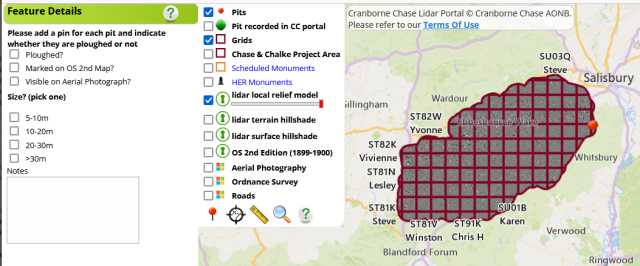 Chalk Pits Mapping Project – Chase & Chalke Landscape Partnership