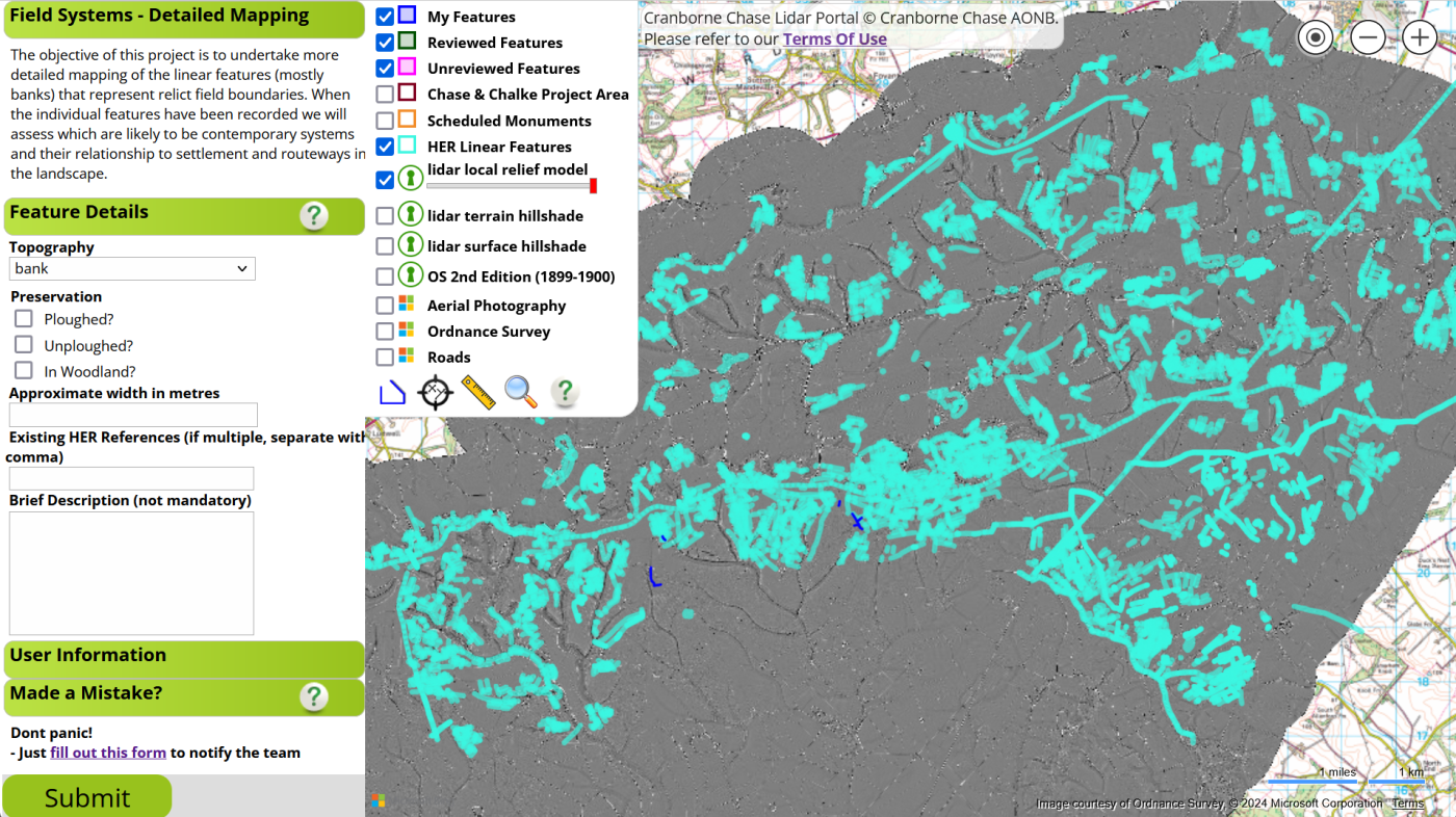 Field Boundary Mapping Project – Chase & Chalke Landscape Partnership